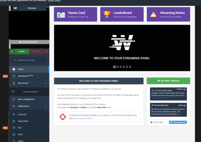 Twitchで便利なWizeBotの導入方法 フォローをコメント欄で通知できる機能など - Kouya Entertainment